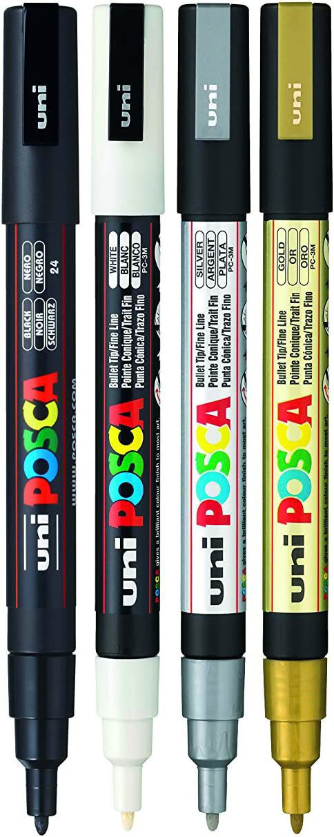 The Beautiful. Posca Paint Markers