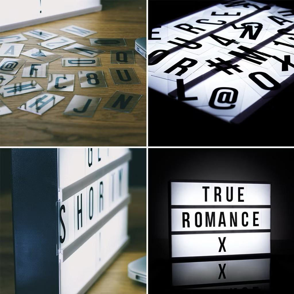 The Beautiful. Cinema Light Box